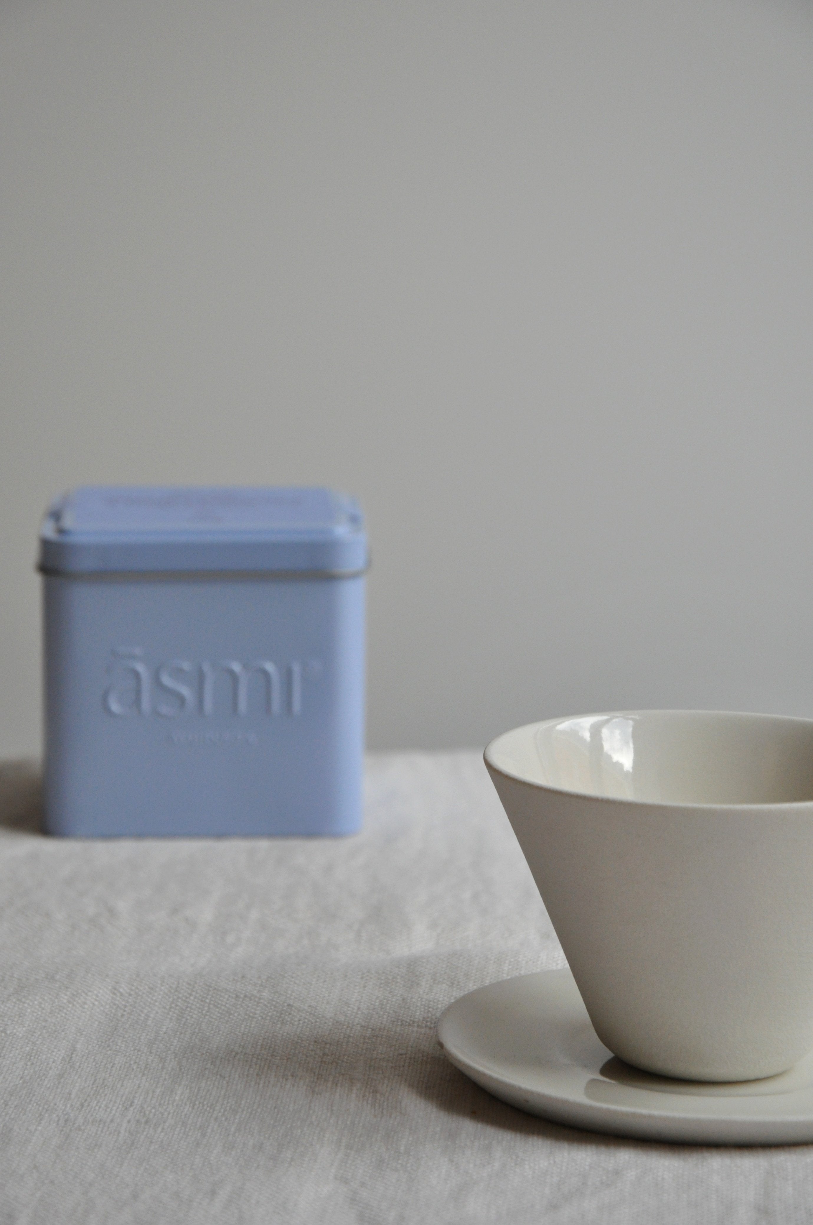 Tulā Teetasse mit Untertasse – asmi ayurveda